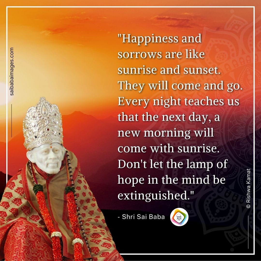 Shirdi Sai Baba Daily Quotes Shirdi Sai Baba Blessings Experiences