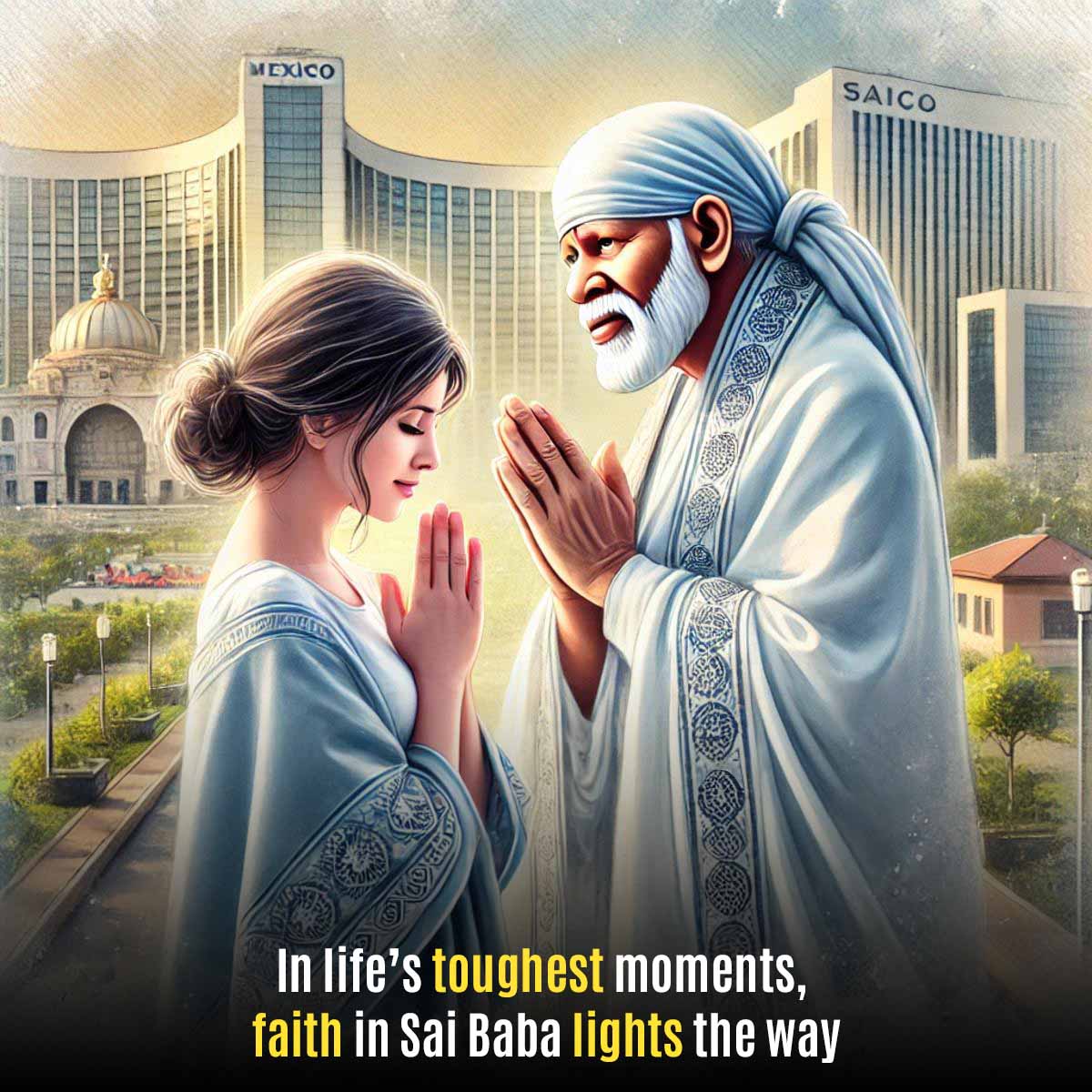 Coping with Life Challenges through Sai Baba’s Faith