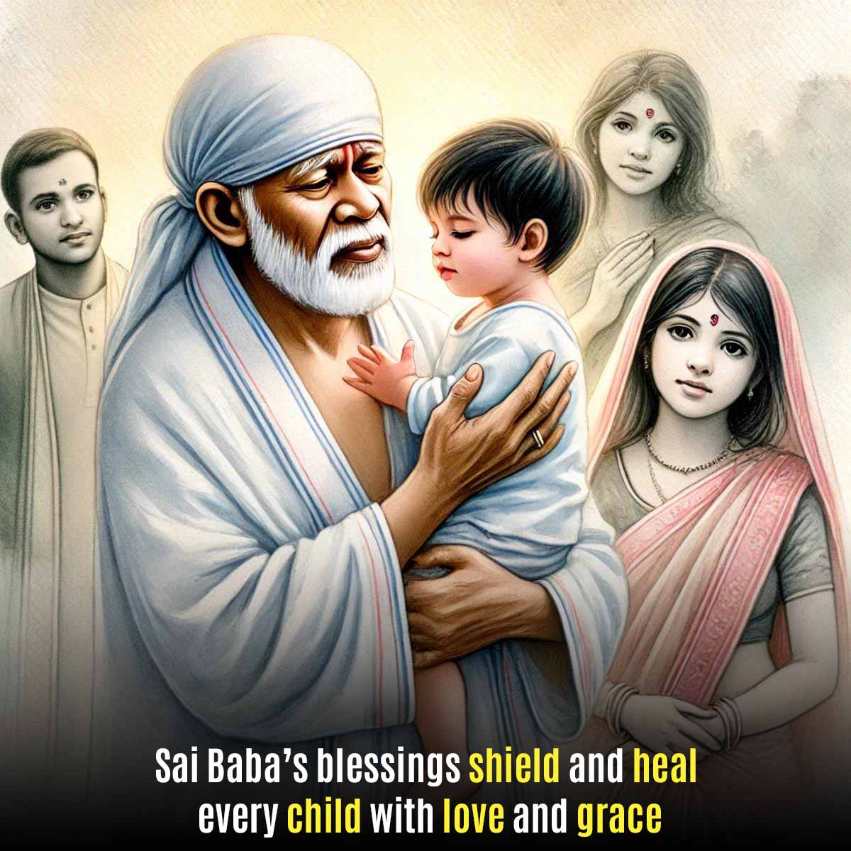 Sai Baba’s Blessings for Child’s Health