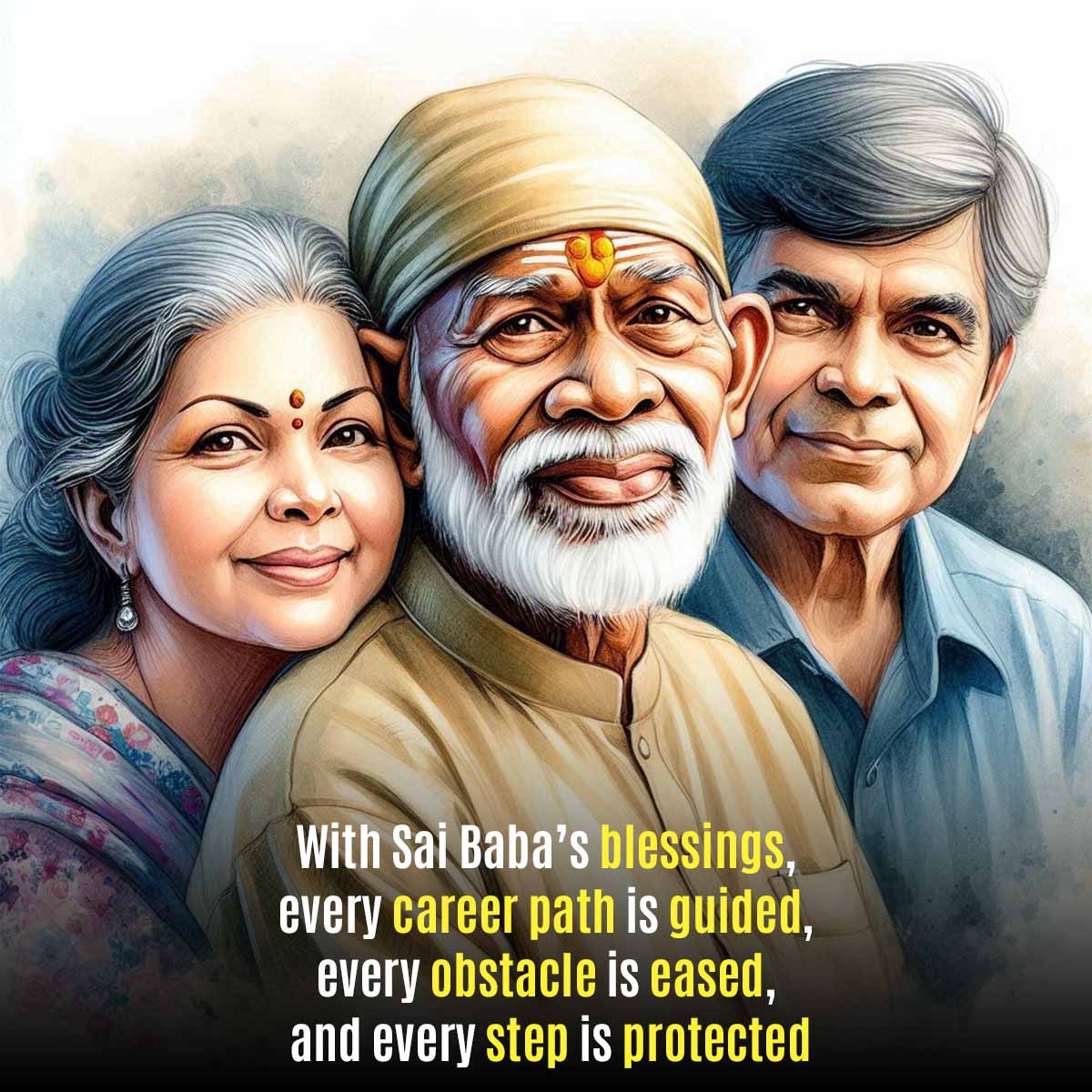 Sai Baba’s Blessings in Husband's Career