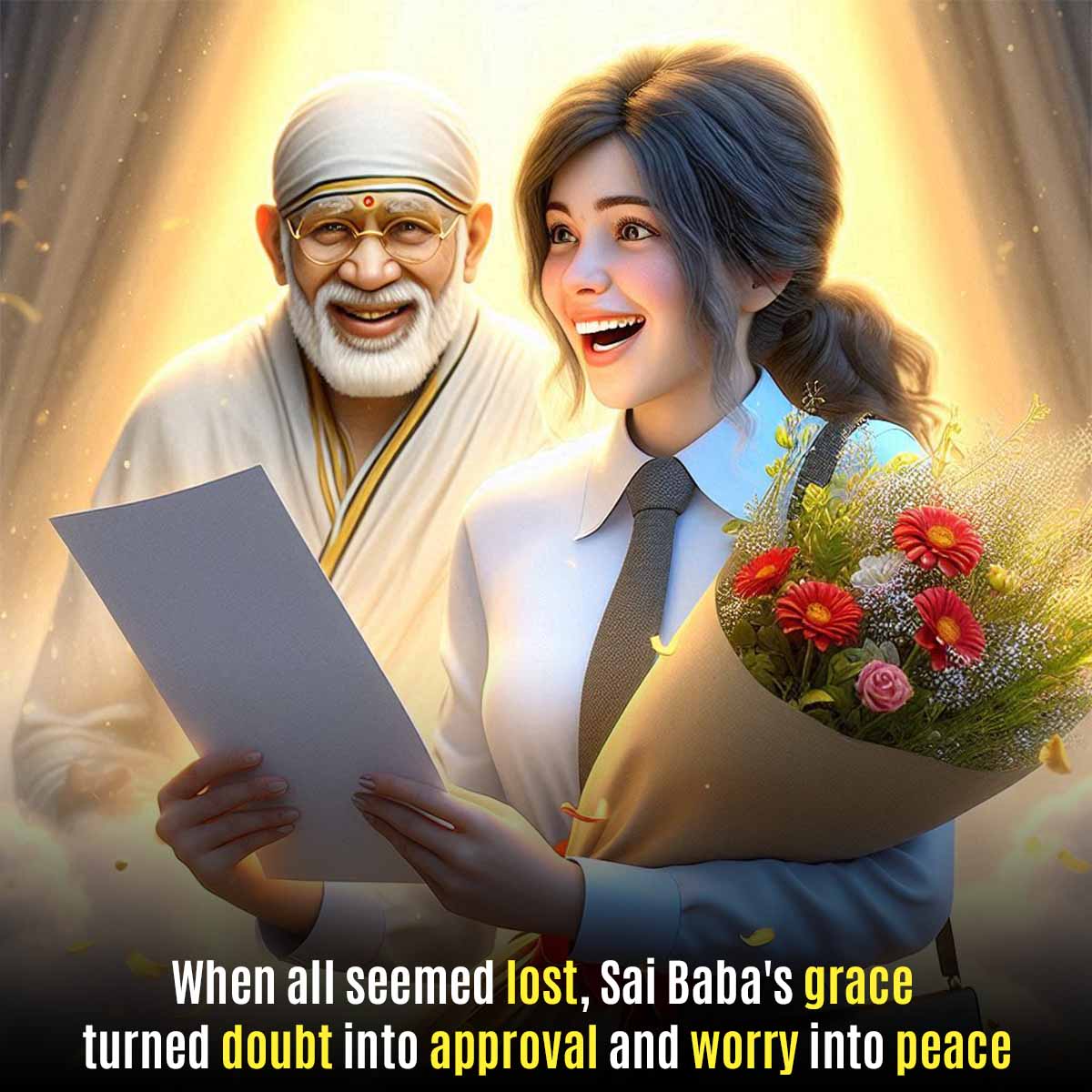 Expense Claim Approved by Sai Baba's Grace