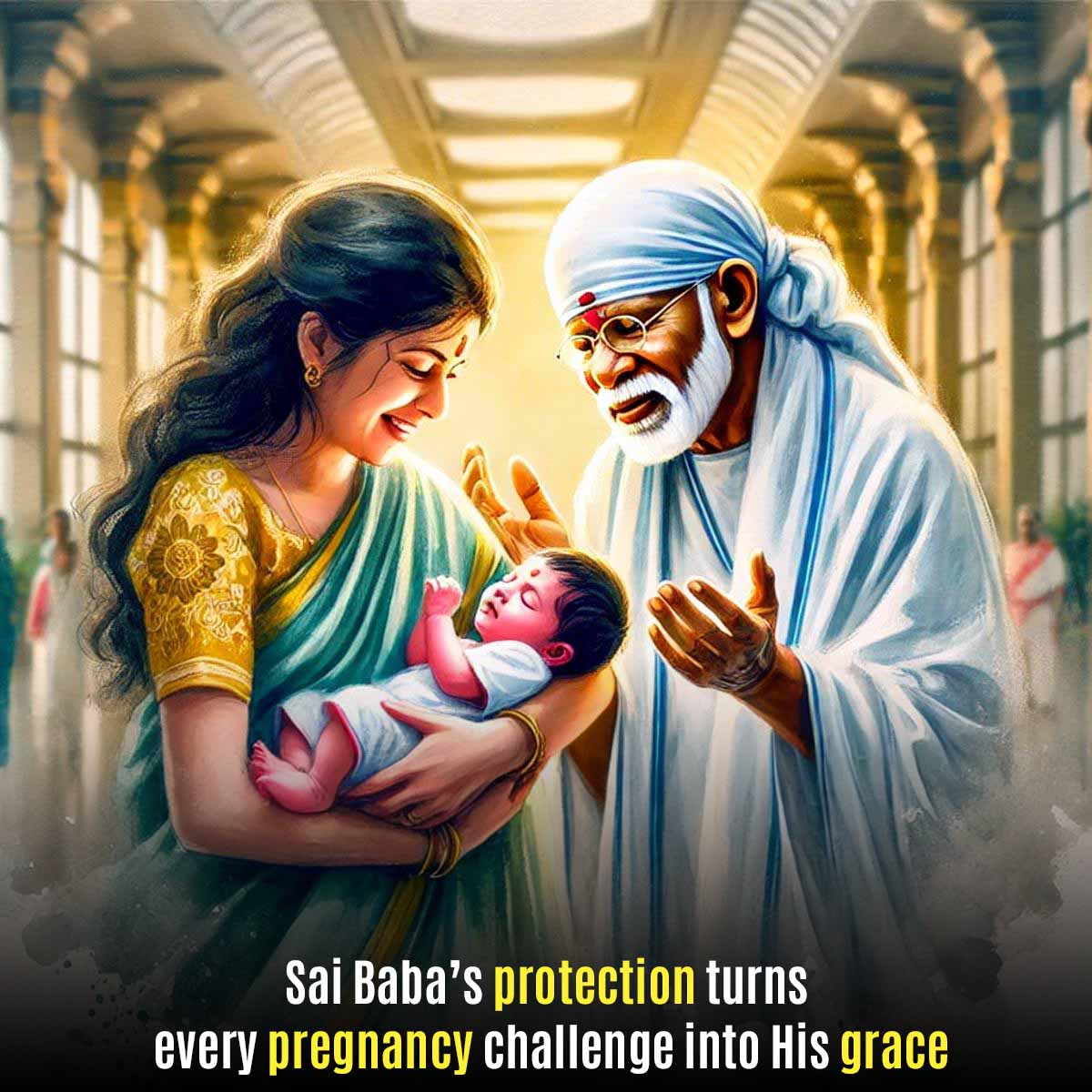Sai Baba’s Protection in High-Risk Pregnancy