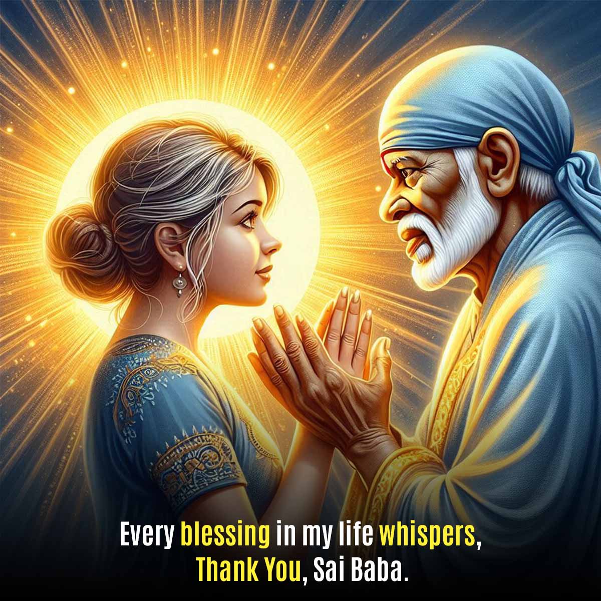 Gratitude to Sai Baba for Daily Blessings