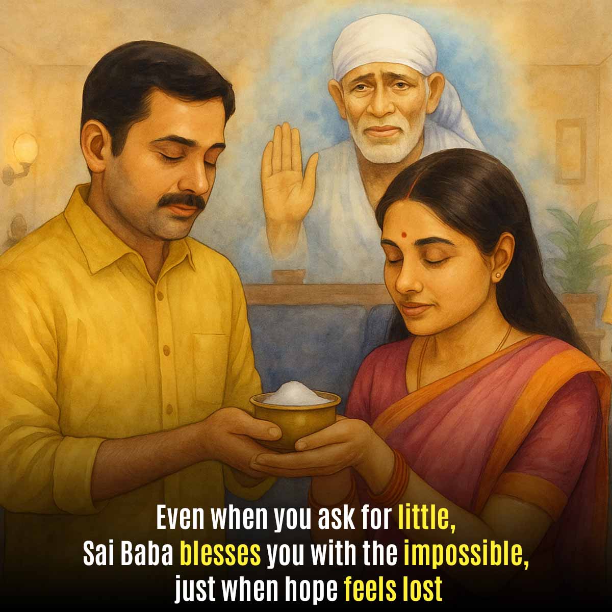 Sai Baba Answers Unspoken Prayers for Health