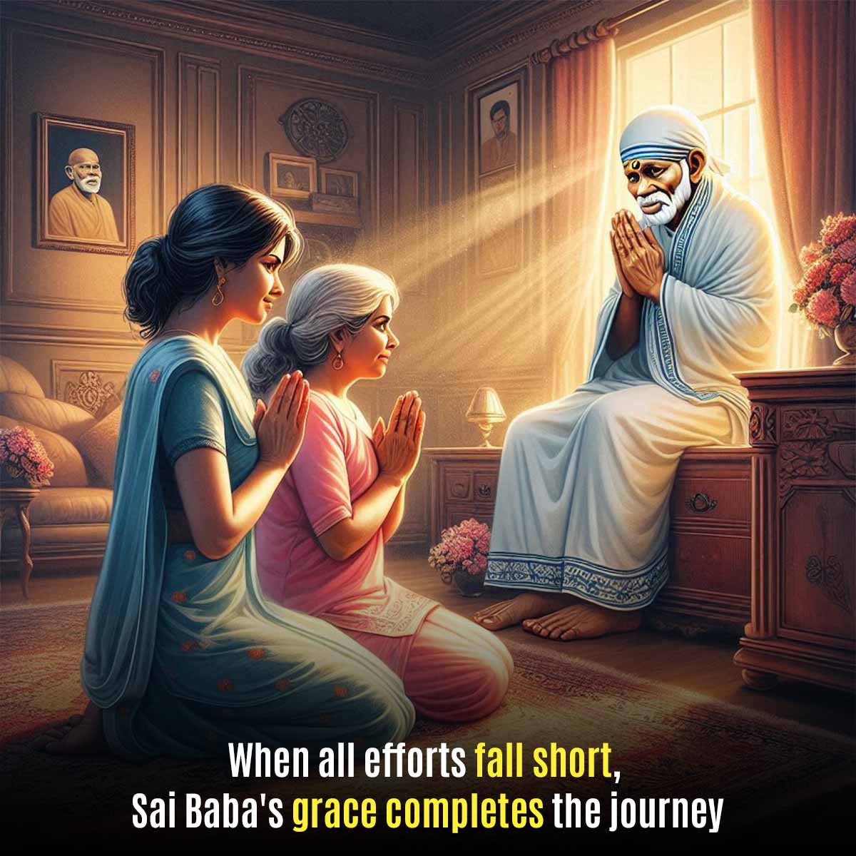 Sai Baba Miracle in CPA Exam Result