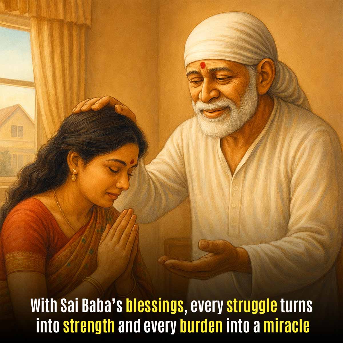 Sai Baba’s Strength in Devotees’ Daily Struggles