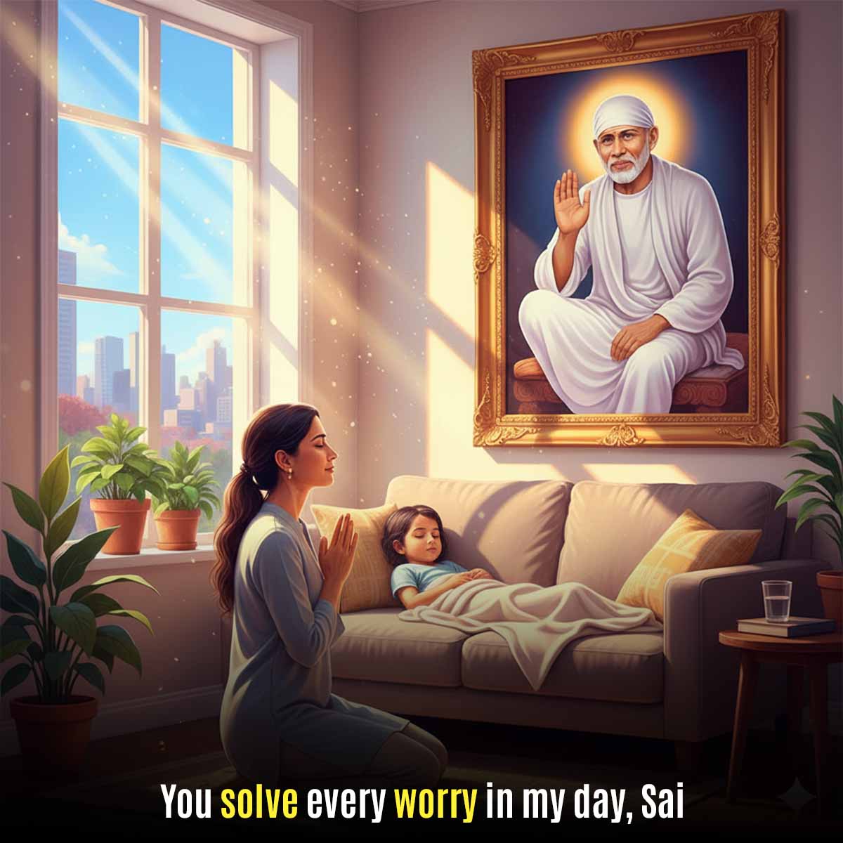 Sai Baba’s Support in Daily Challenges and Health