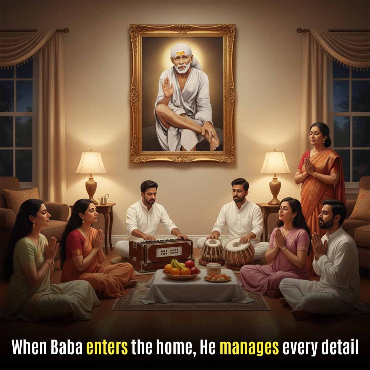 Sai Baba Grace In Hosting Home Bhajans in USA | Shirdi Sai Baba ...