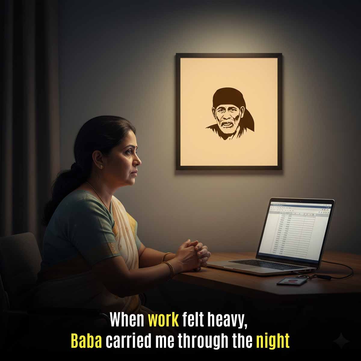 Faith In Sai Baba During Stressful Night Shifts | Shirdi Sai Baba ...